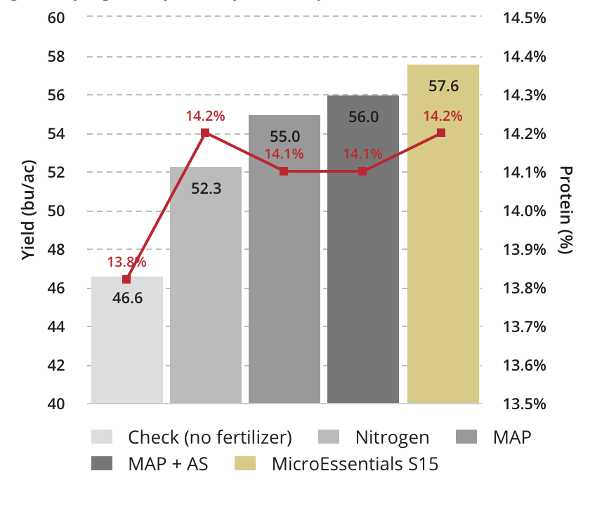 S15 in Spring Wheat - AgriFacts | Mosaic Crop Nutrition